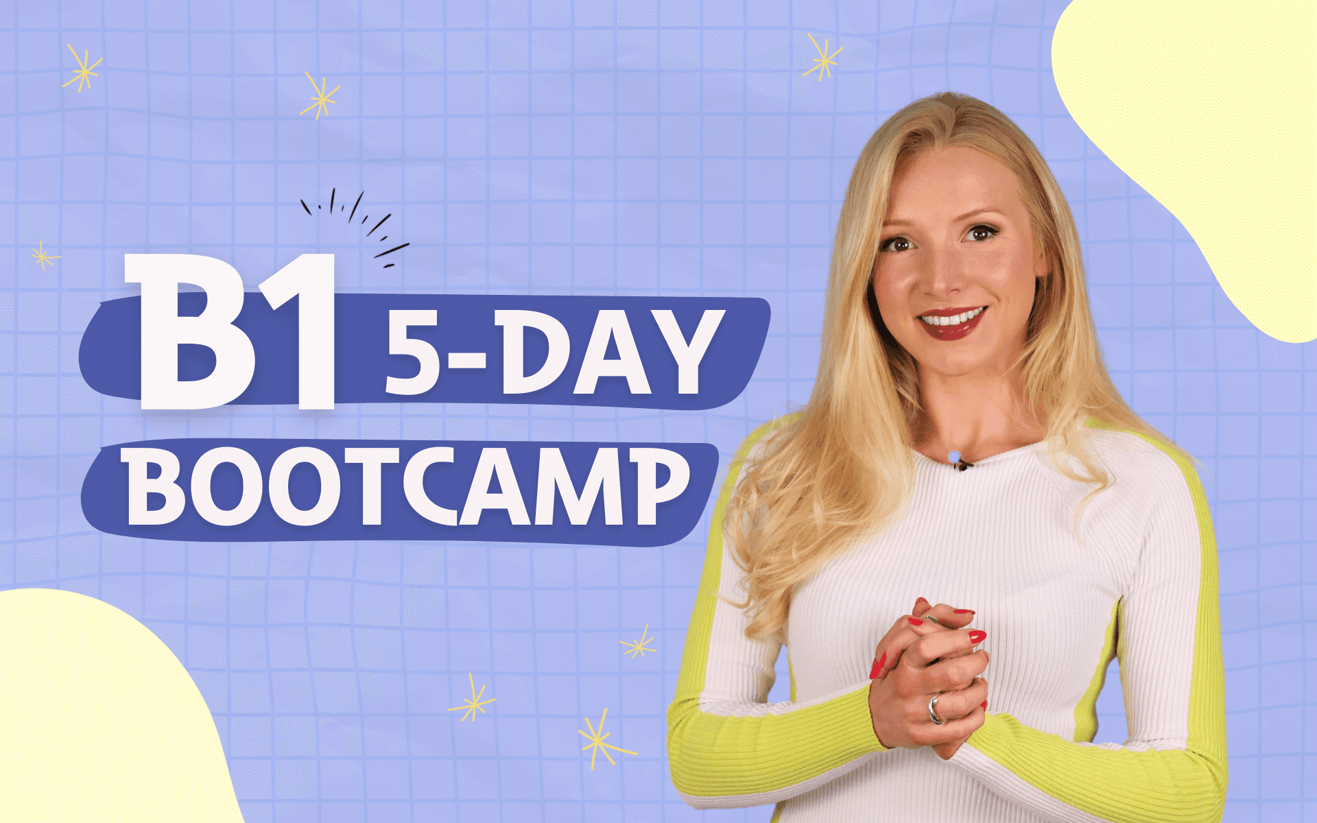 B1 Bootcamp | English With Lucy
